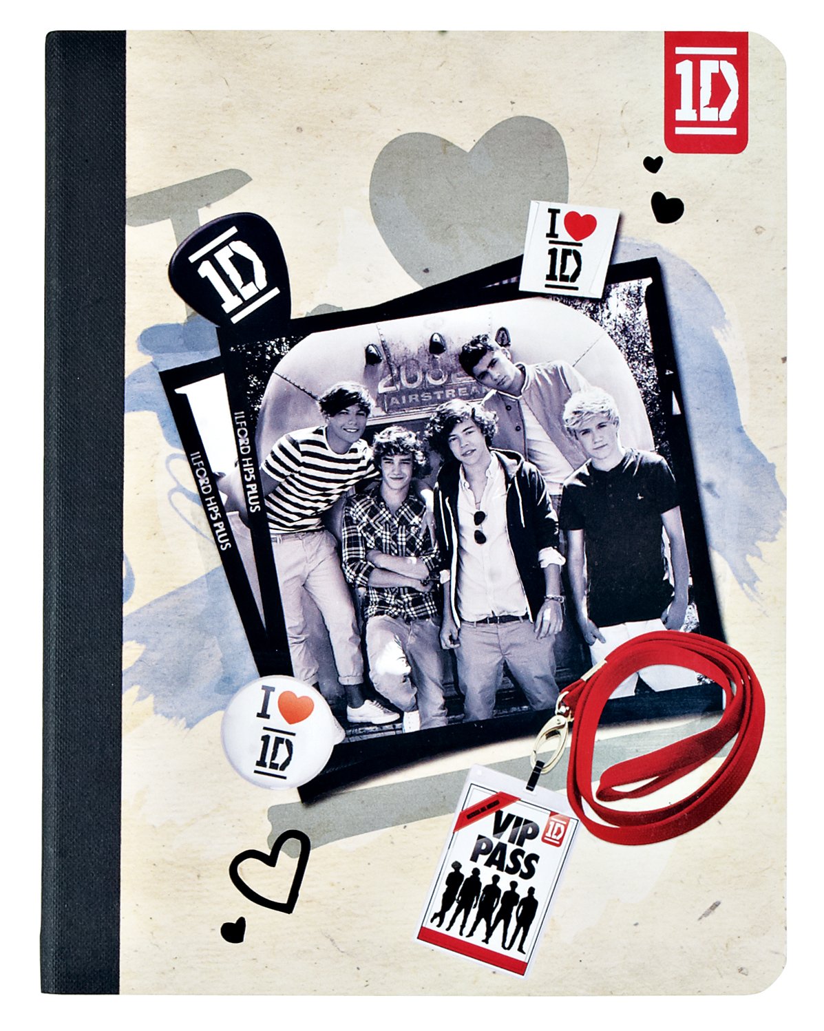 One Direction Composition Book - Shop Notebooks at H-E-B
