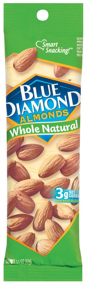 Blue Diamond Almonds Whole Natural - Shop Nuts & seeds at H-E-B