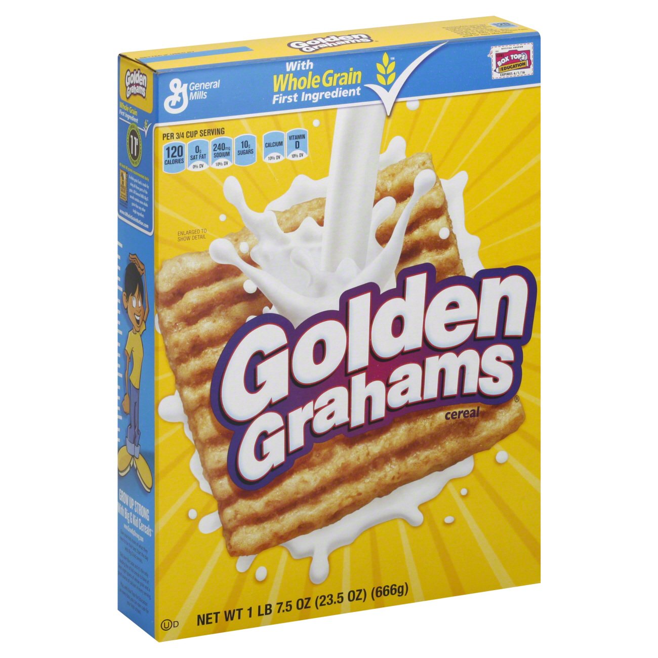 Golden Grahams Cereal, Family Size - Shop Cereal at H-E-B