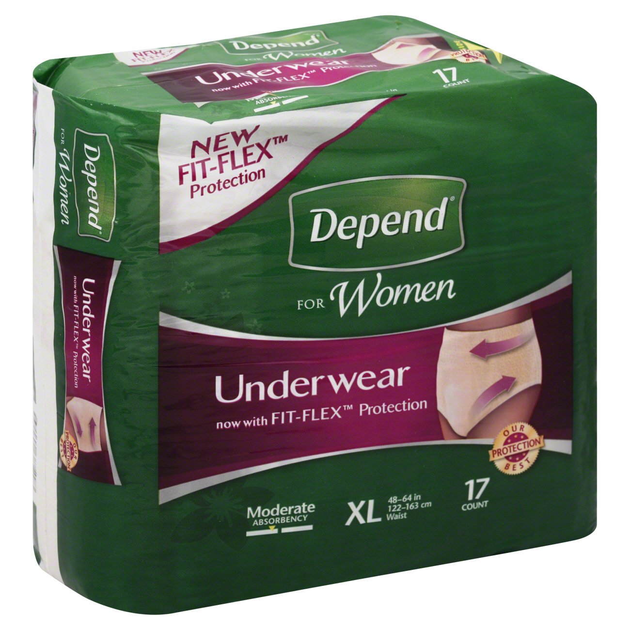 Depend Moderate Absorbency X-Large Underware - Shop Incontinence at H-E-B