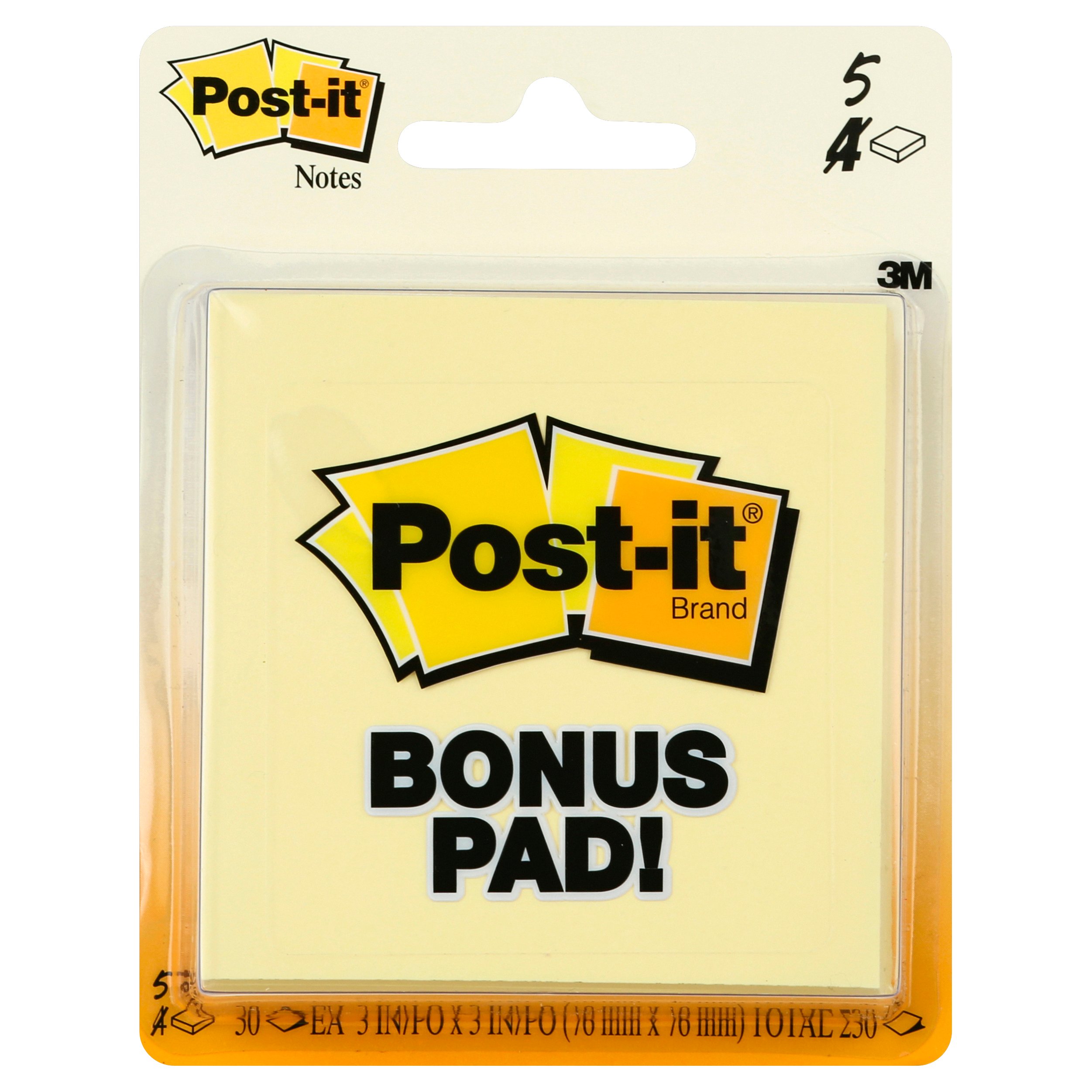 Post-it Sticky Note - Canary Yellow, 150 Ct - Shop Sticky notes & index ...