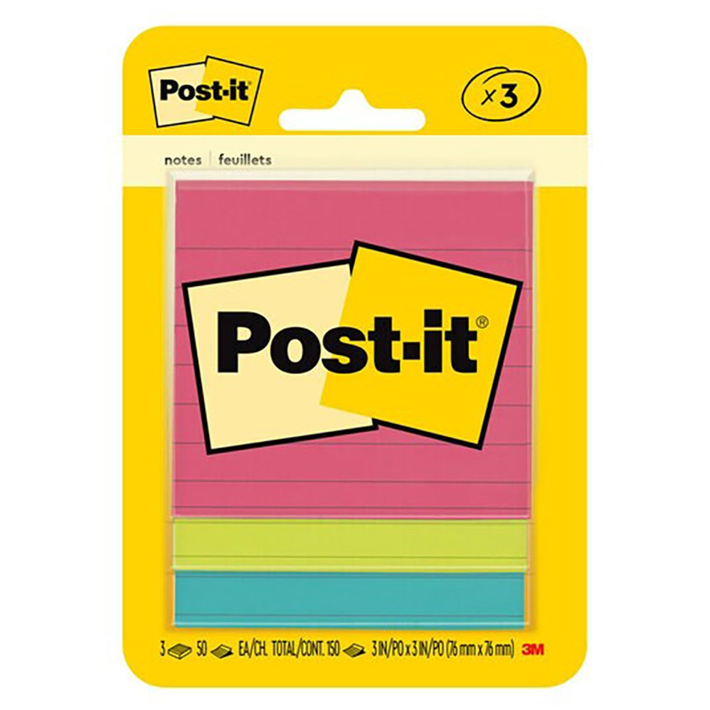 Post-it Lined Sticky Notes -Poptimistic Collection, 150 Ct - Shop ...