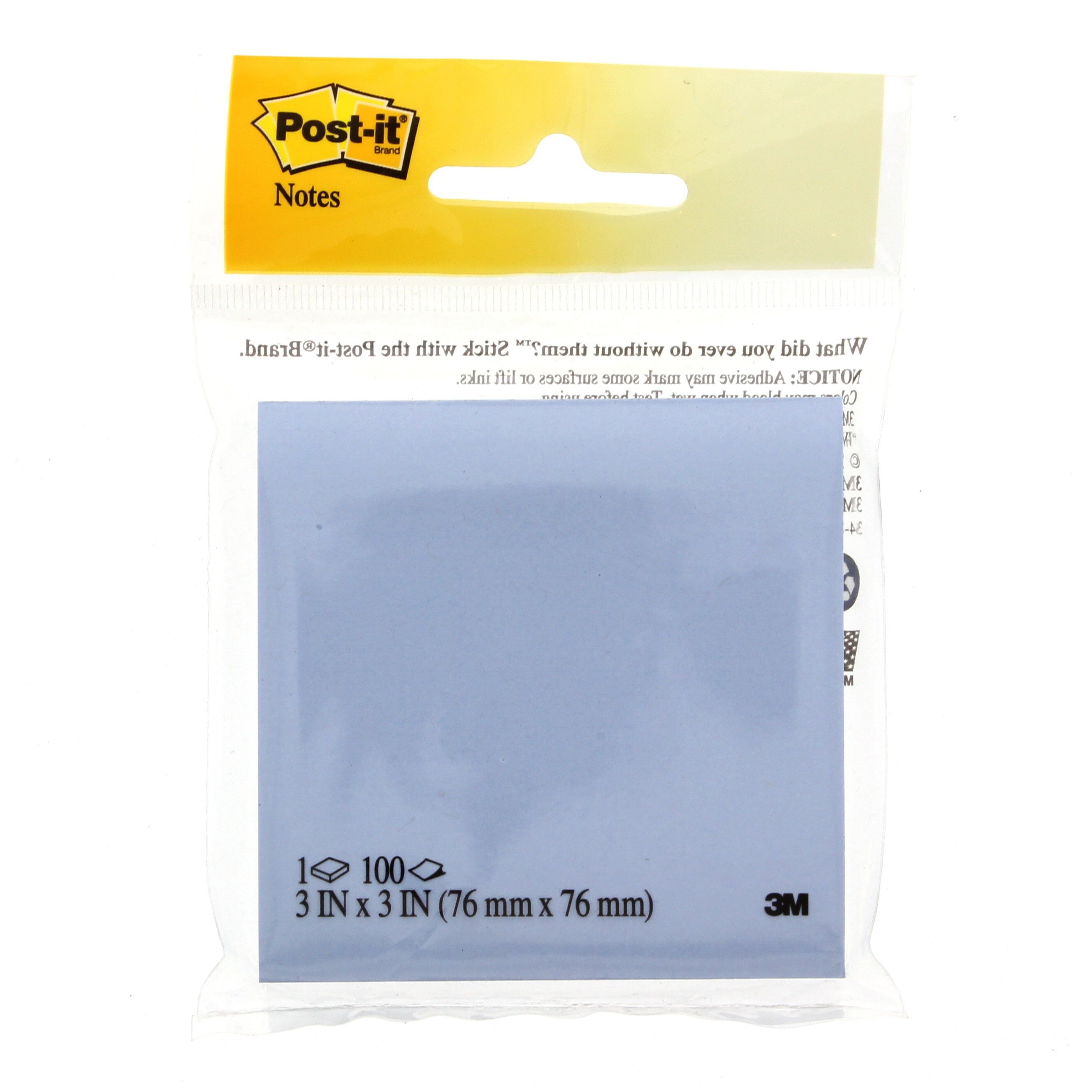 Post-it 3x3 in Notes, Colors May Vary - Shop Sticky notes & index cards ...