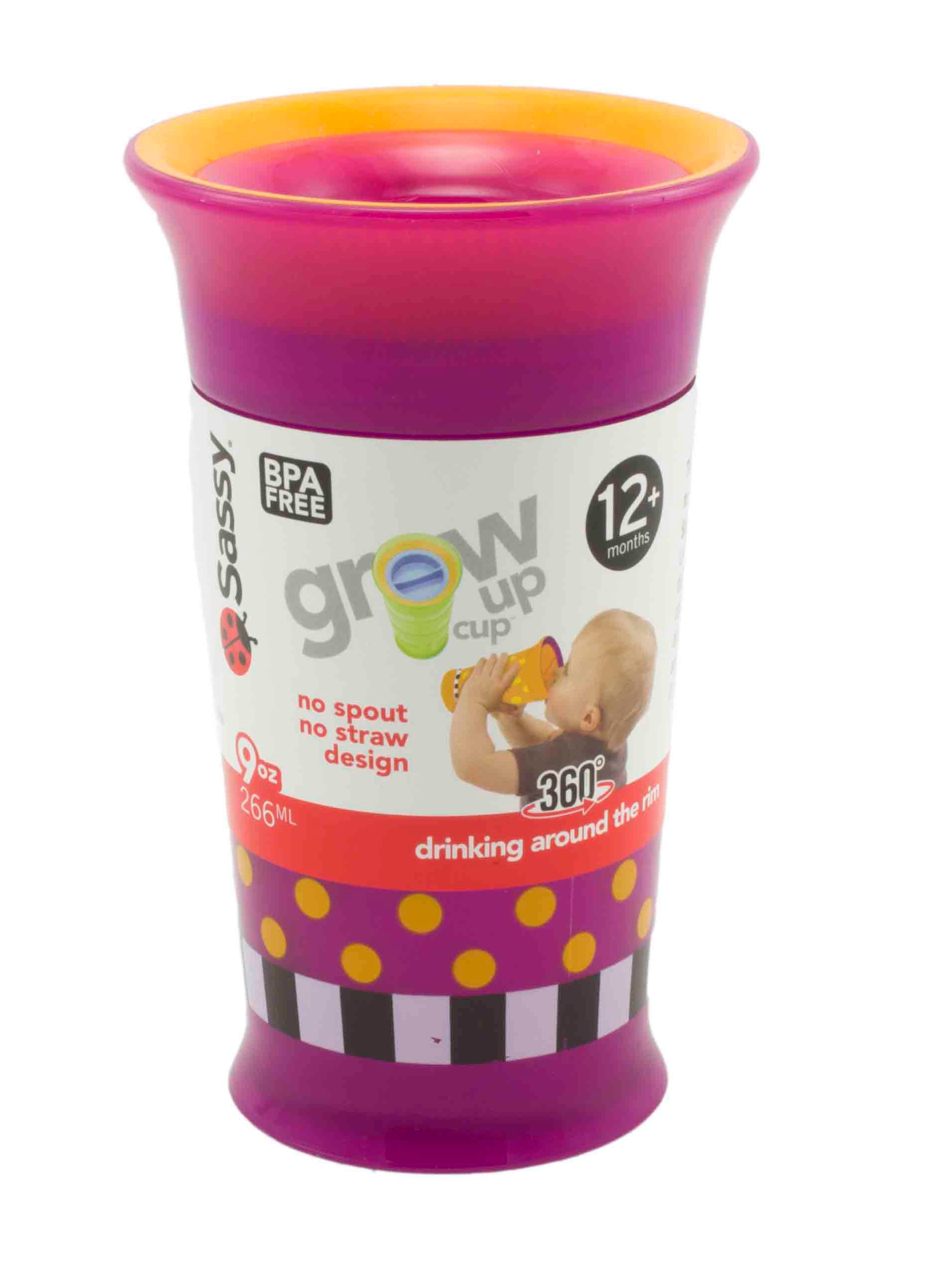 Sassy Grow Up Cup, Assorted Colors - Shop Feeding at H-E-B