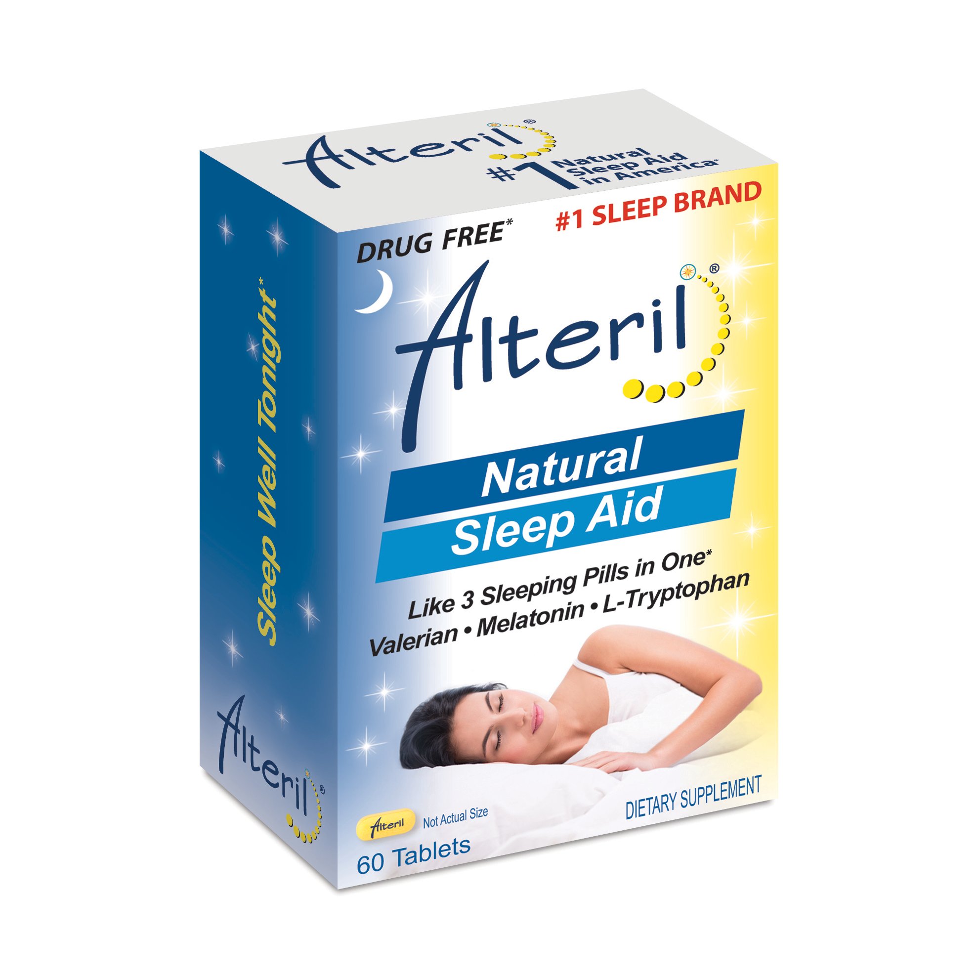 Alteril Natural Sleep Aid Tablets - Shop Sleep & snoring aids at H-E-B