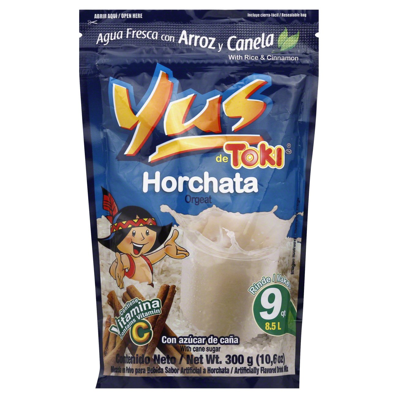 Yus De Toki Horchata Drink Mix - Shop Mixes & Flavor Enhancers at H-E-B