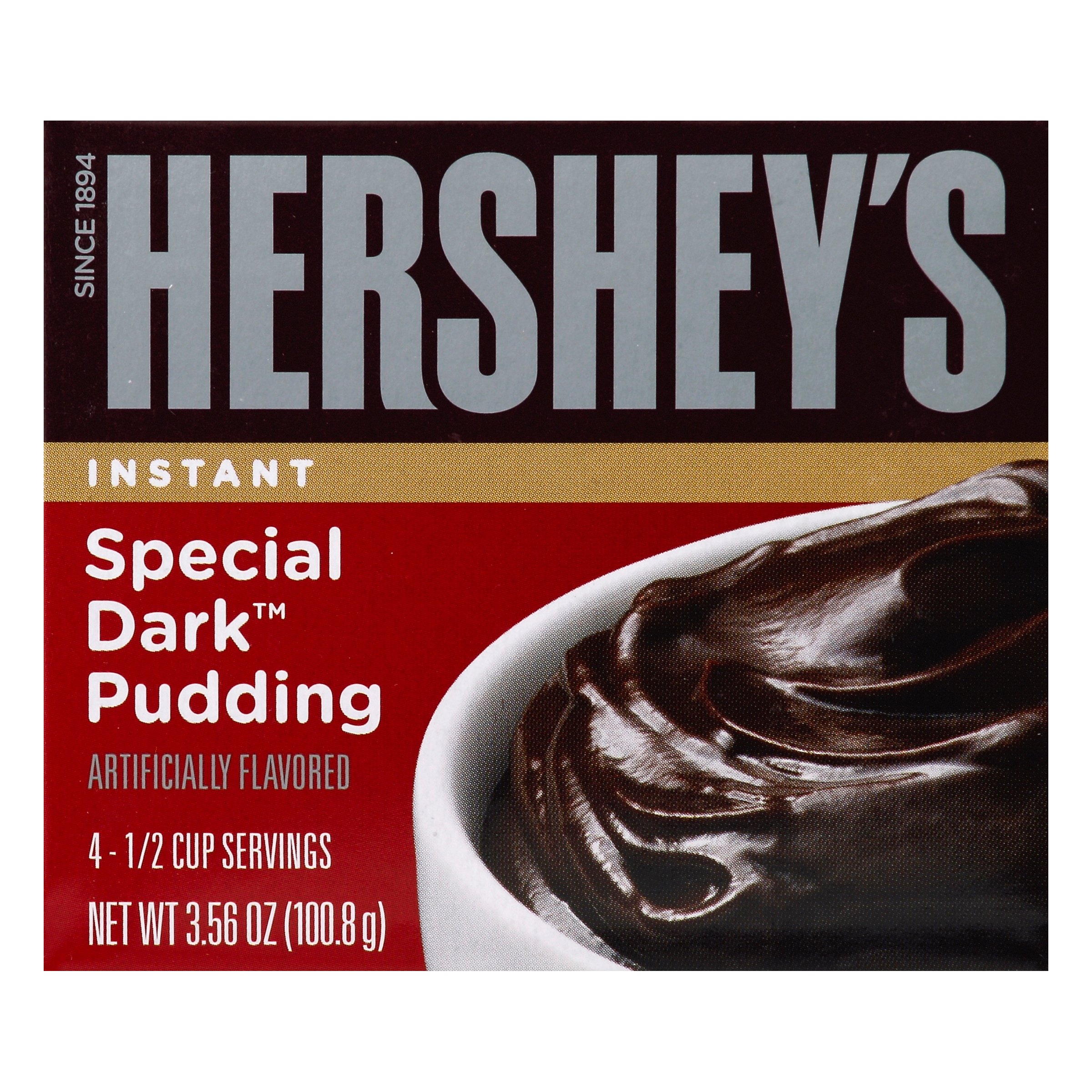 Hershey's Special Dark Chocolate Instant Pudding Mix - Shop Pudding ...