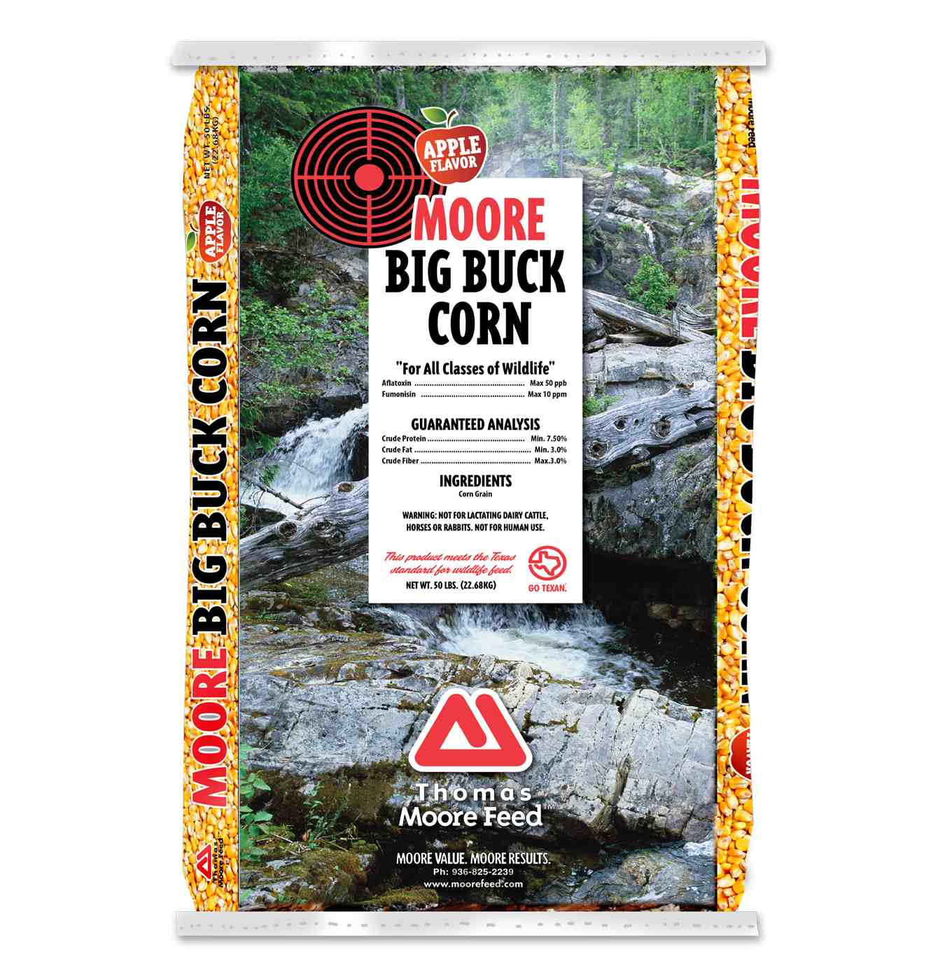 Moore Apple Flavored Big Buck Deer Corn - Shop Game cameras & feeders ...