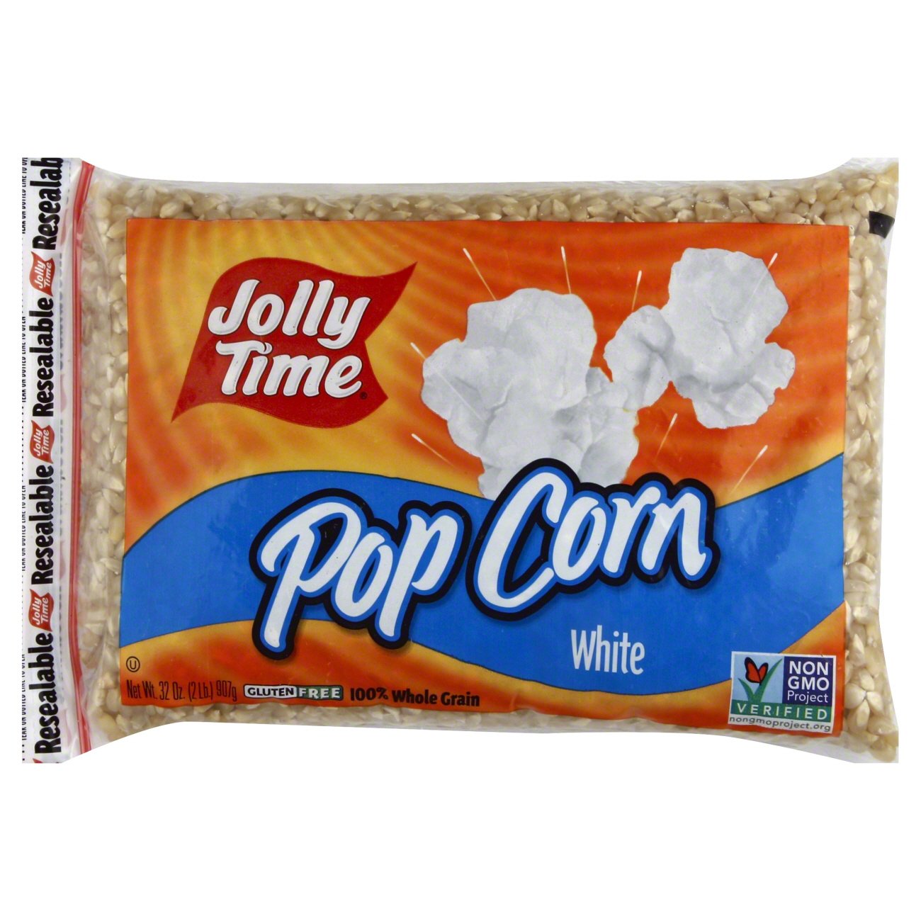 Jolly Time White Popcorn - Shop Popcorn at H-E-B