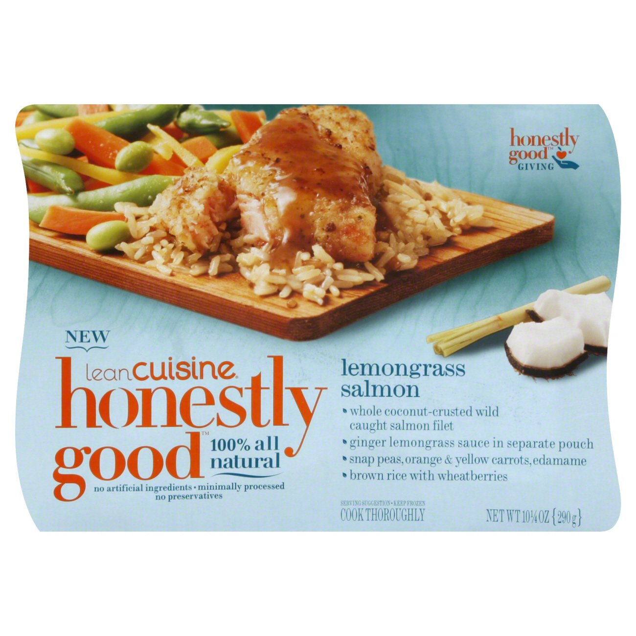 Lean Cuisine Honestly Good Lemongrass Salmon - Shop Meals & Sides at H-E-B