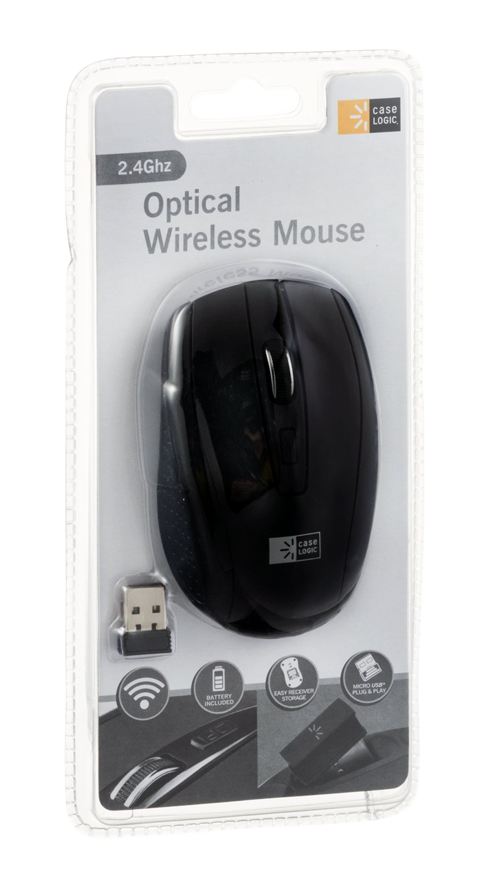 Case Logic Black Nano Wireless Mouse - Shop Keyboards & mice at H-E-B
