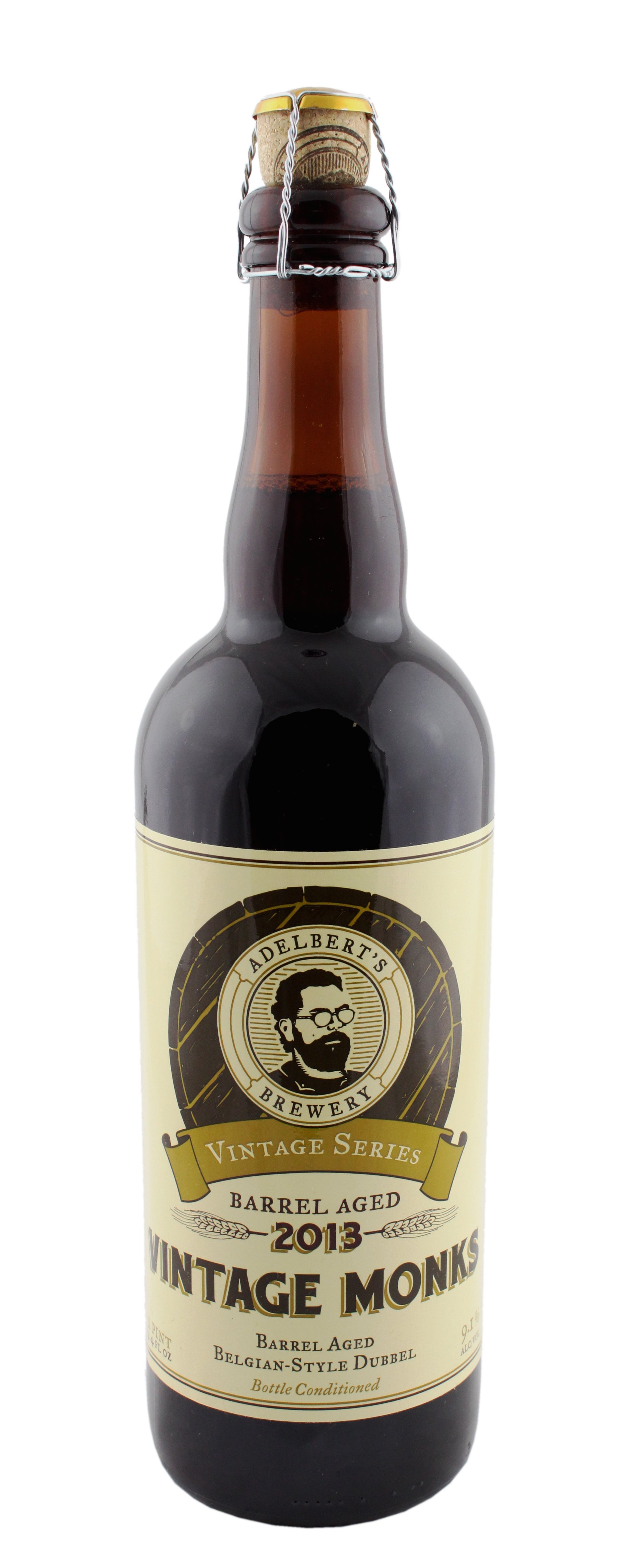 Adelbert's Seasonal Vintage Monks Belgian Style Dubbel - Shop Beer at H-E-B