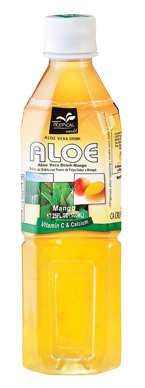 Tropical World Aloe Vera Mango Drink - Shop Juice at H-E-B
