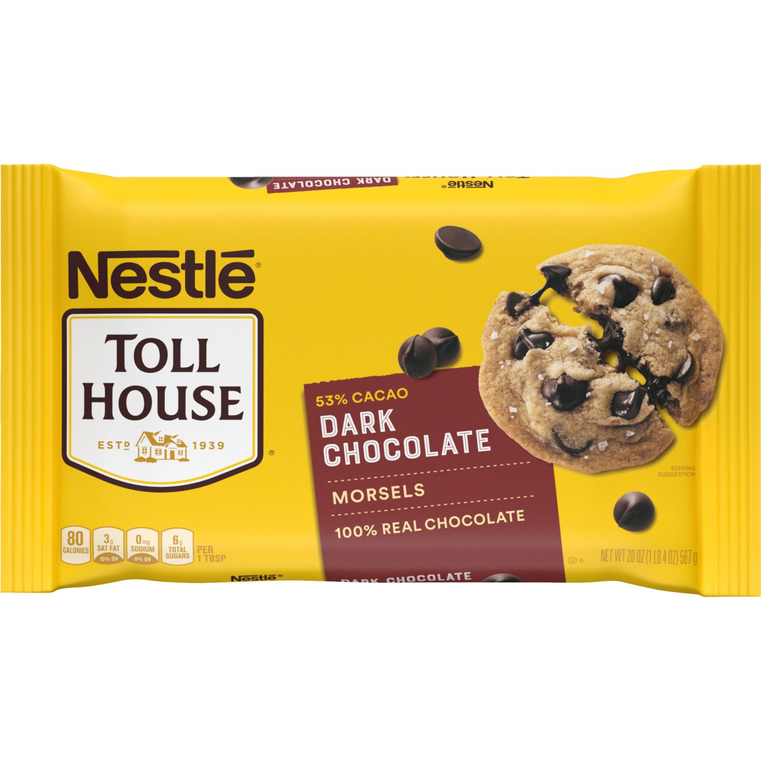 Nestle Toll House Dark Chocolate Chips - Shop Baking chocolate ...