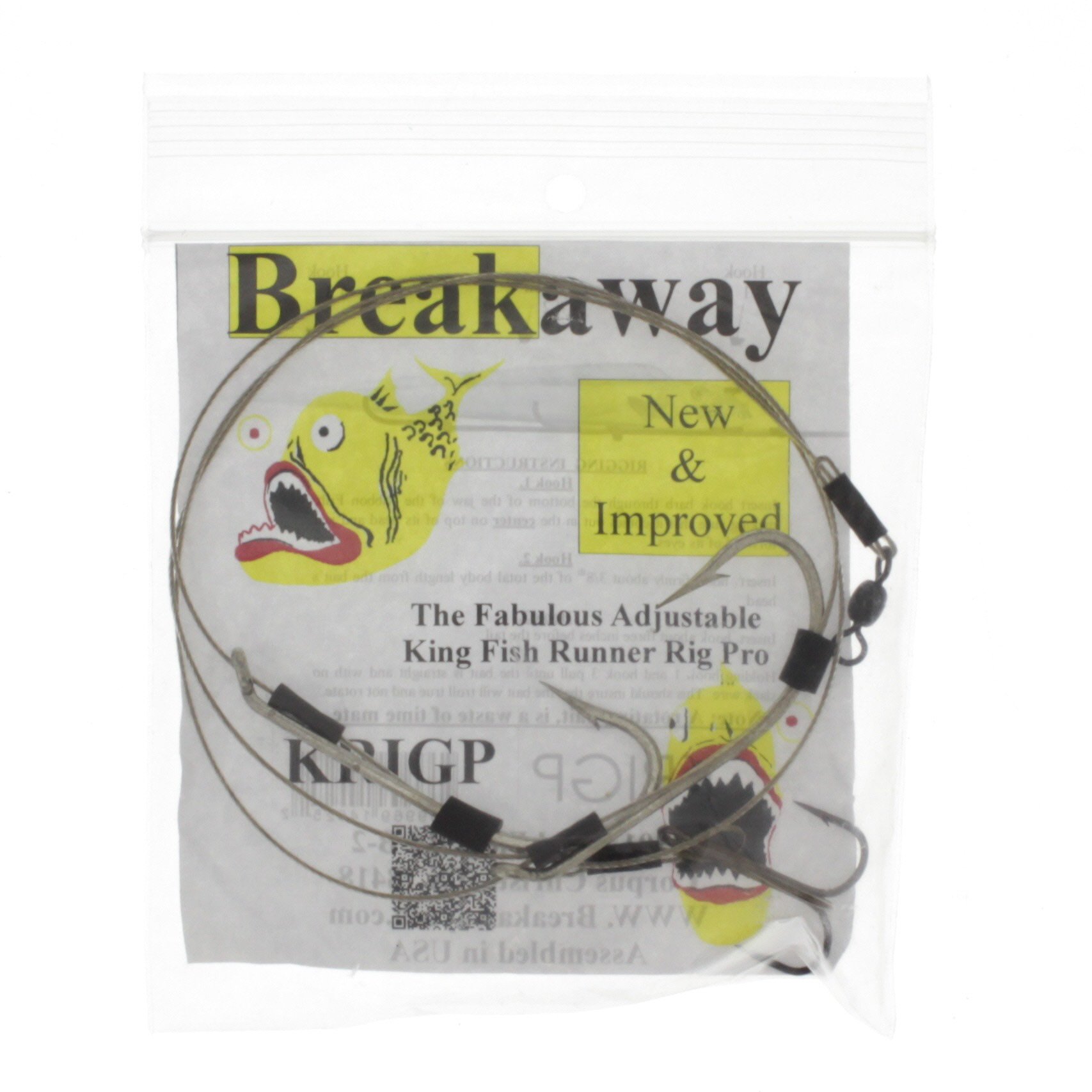 Breakaway Tackle Adjustable King Fish Runner Rig Pro 3 - Shop Fishing ...