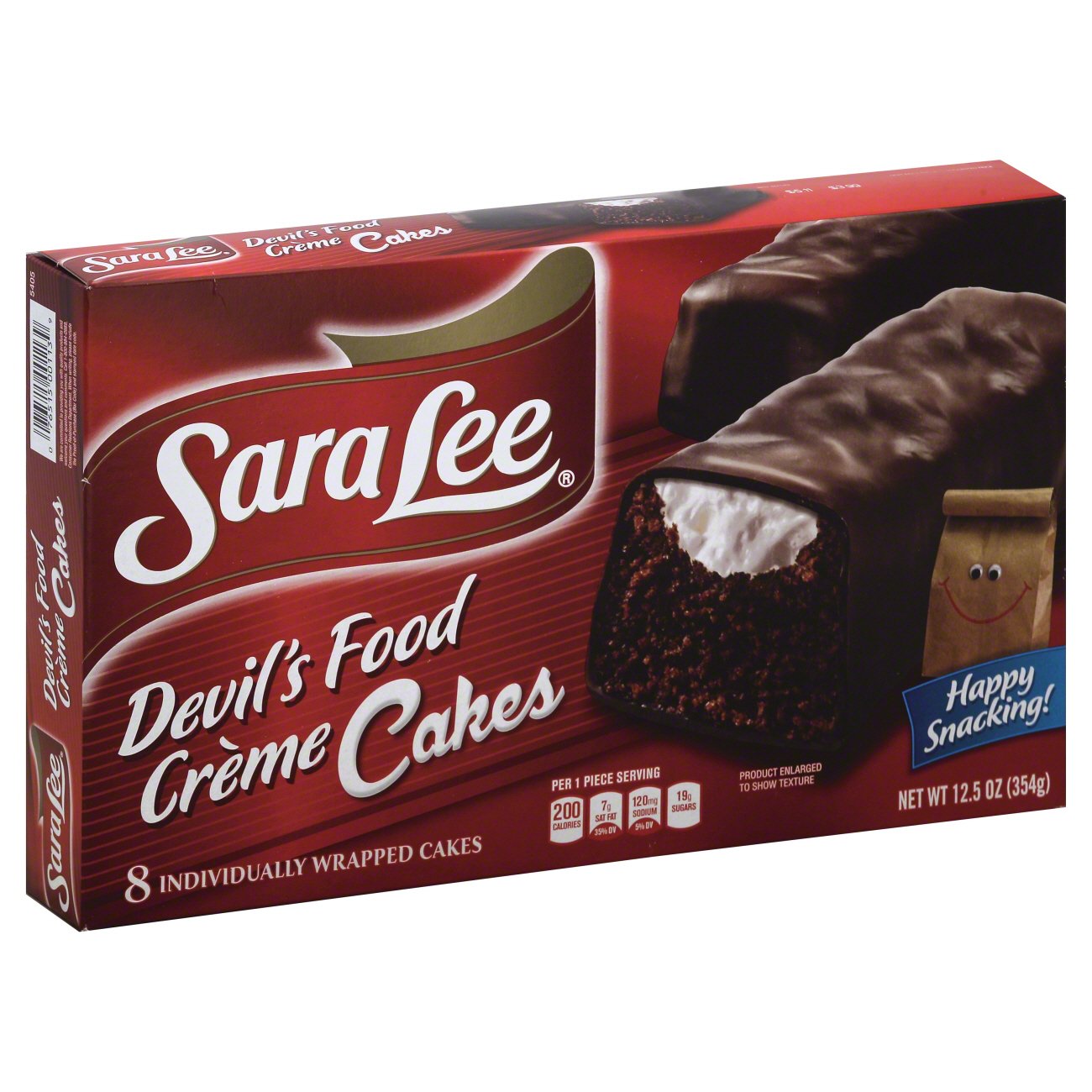 Sara Lee Devil's Food Creme Cakes - Shop Snack cakes at H-E-B
