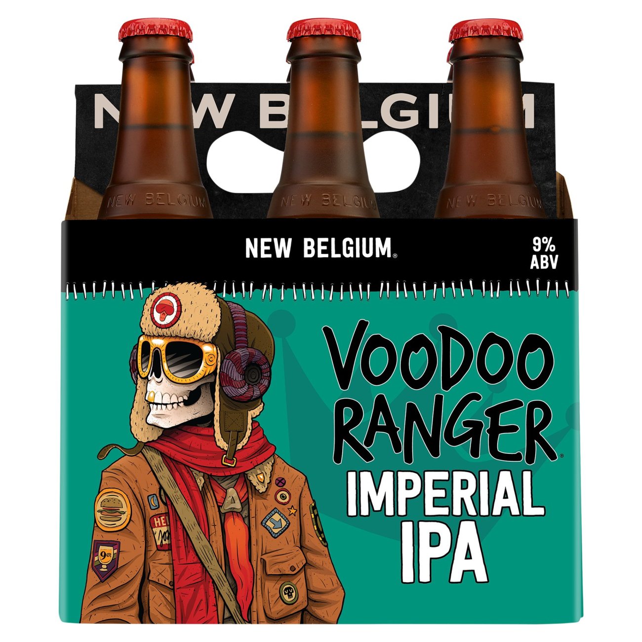 New Belgium Voodoo Ranger Imperial IPA Craft Beer, 6 pk Bottles - Shop ...