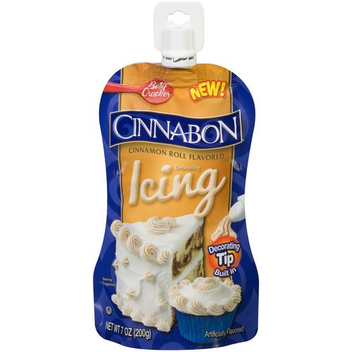 Betty Crocker Cinnabon Cinnamon Roll Flavored Icing - Shop Icing ...