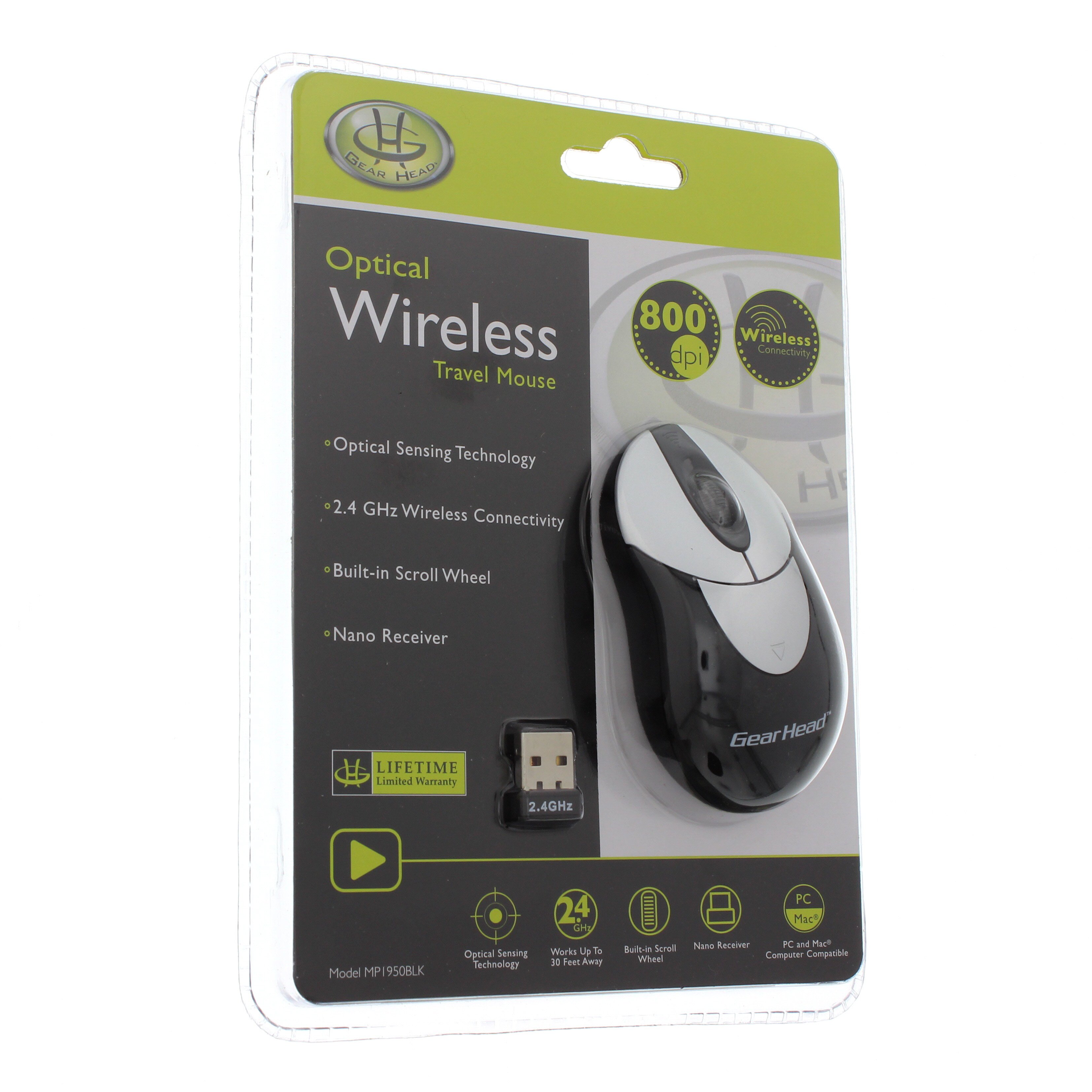 Gear Head 2.4 GHZ Wireless Optical Nano Mouse - Shop Electronics at H-E-B