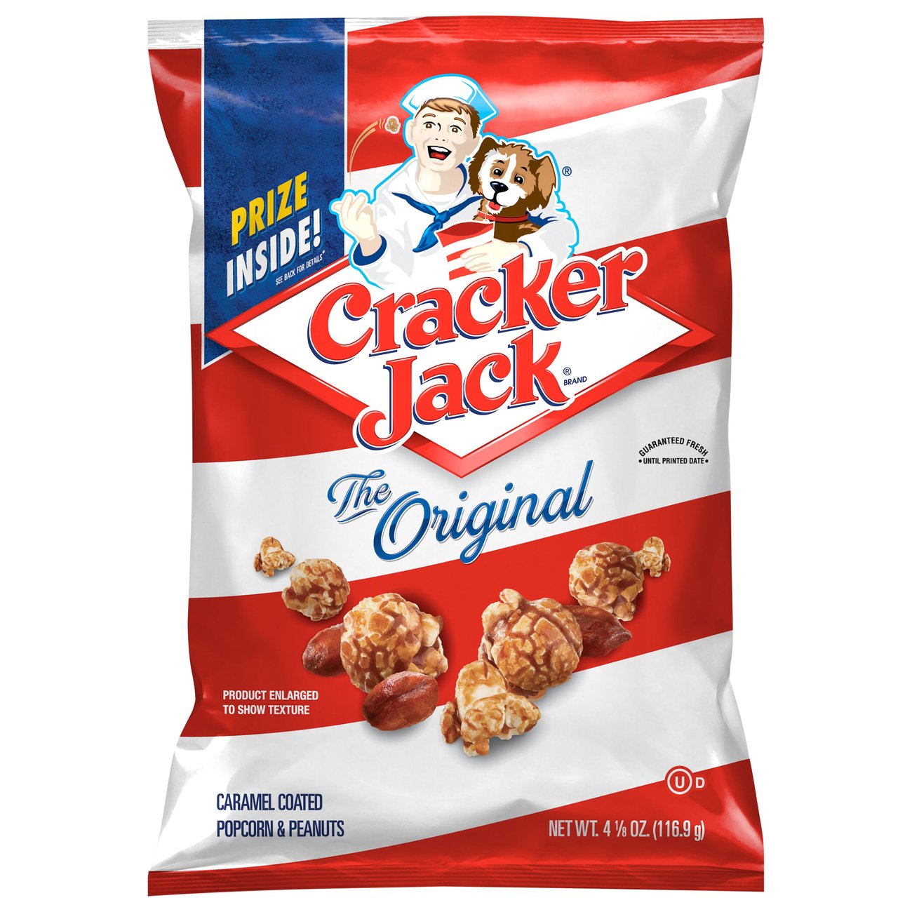 Cracker Jack Original Caramel Coated Popcorn and Peanuts - Shop Popcorn ...