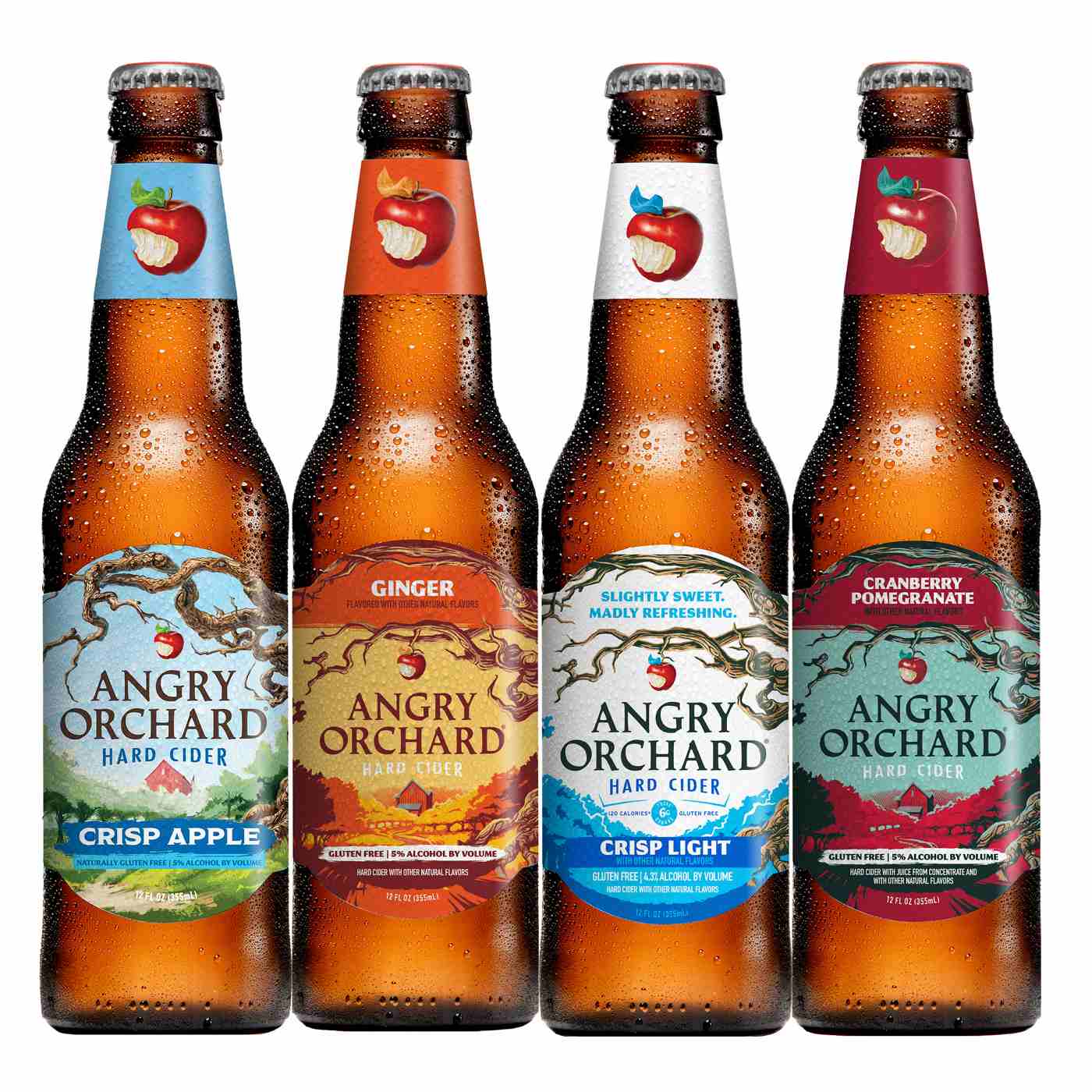Angry Orchard The Knotty Bunch Variety Pack 12 pk Bottles - Shop Hard ...