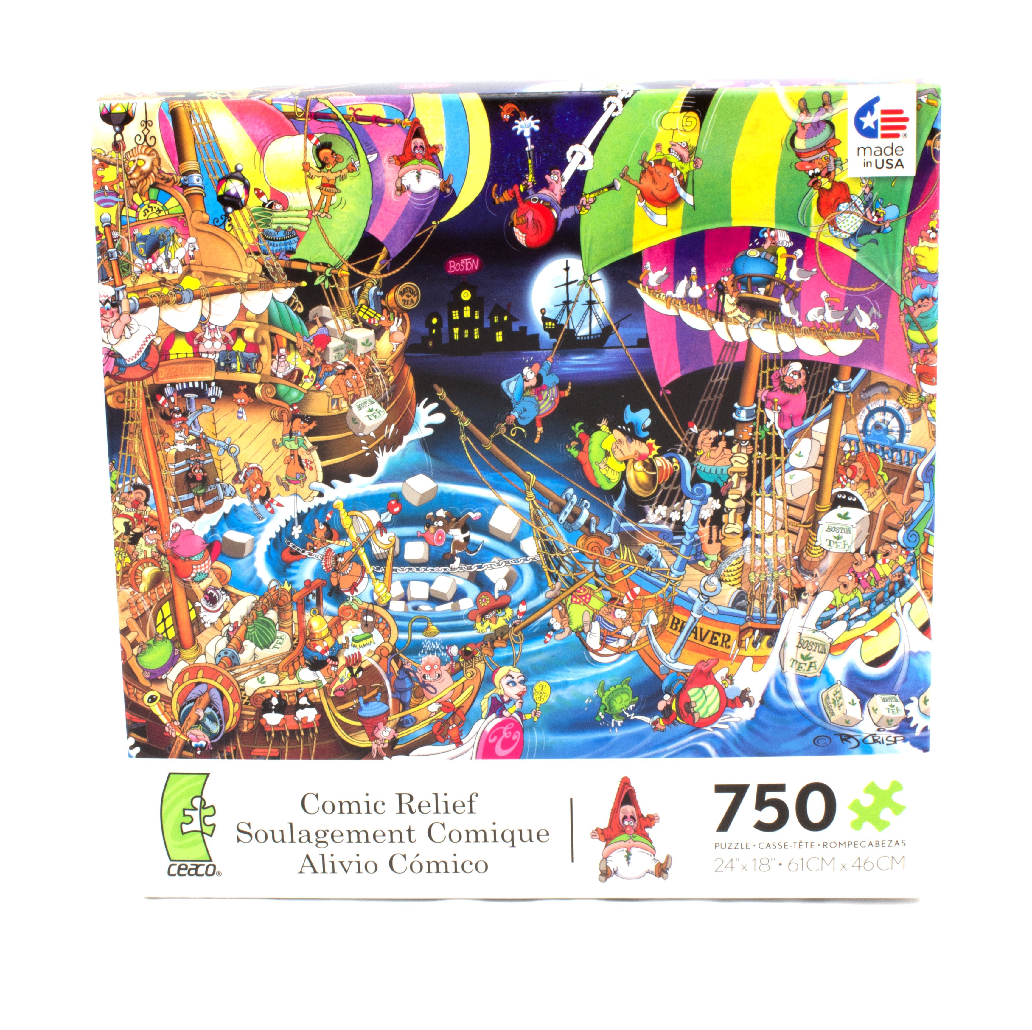 Ceaco Comic Relief Puzzle 750 PC - Shop at H-E-B