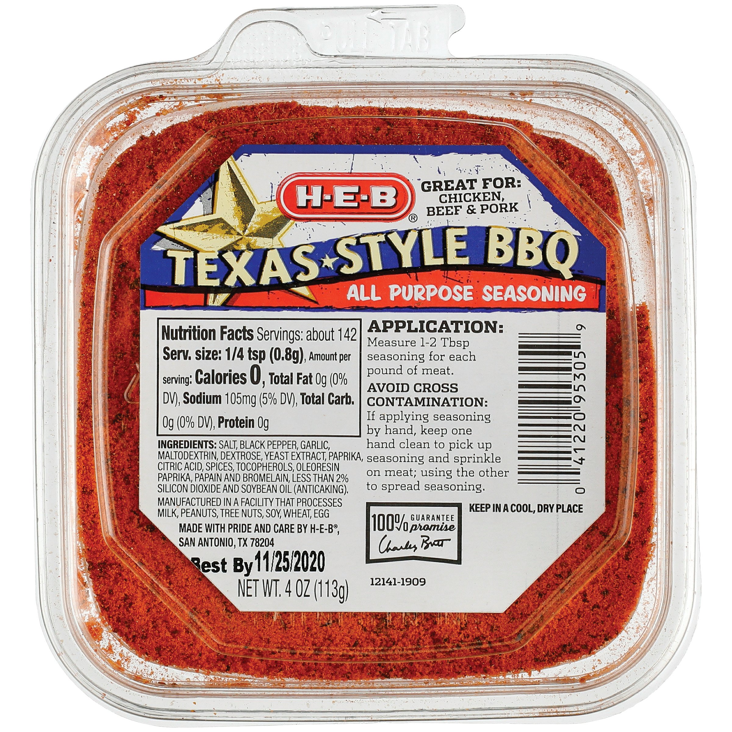 H-E-B All Purpose Texas Style BBQ Seasoning - Shop Spice mixes at H-E-B