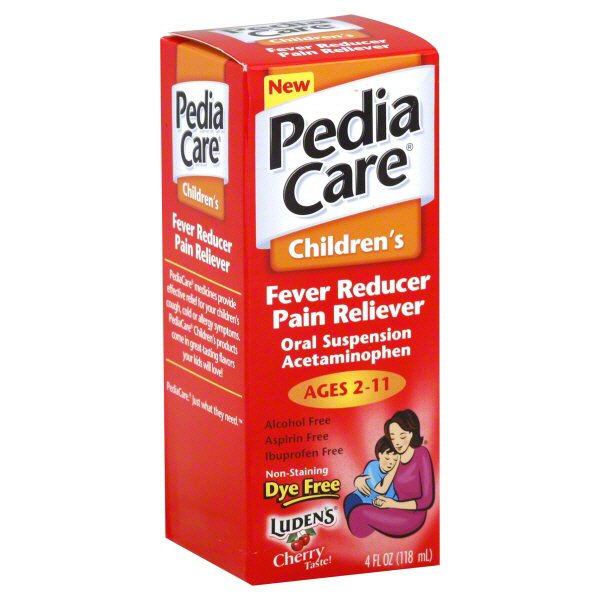 PediaCare Children's Oral Suspension Luden's Cherry Taste Fever Reducer ...