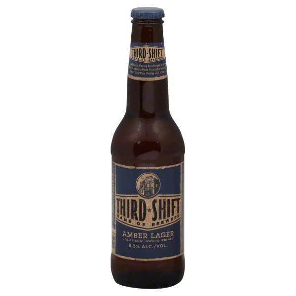 Third Shift Amber Lager Bottle - Shop Beer & Wine at H-E-B