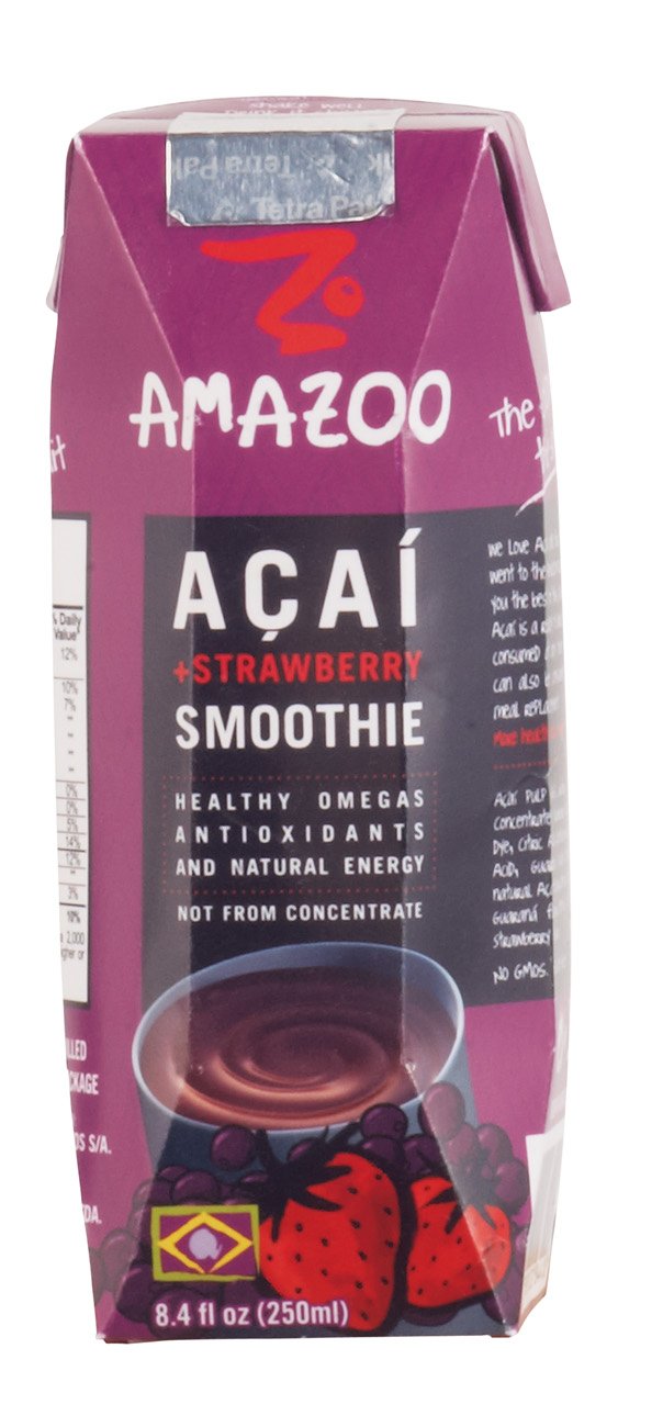 Amazoo Acai Strawberry Smoothie - Shop Juice at H-E-B