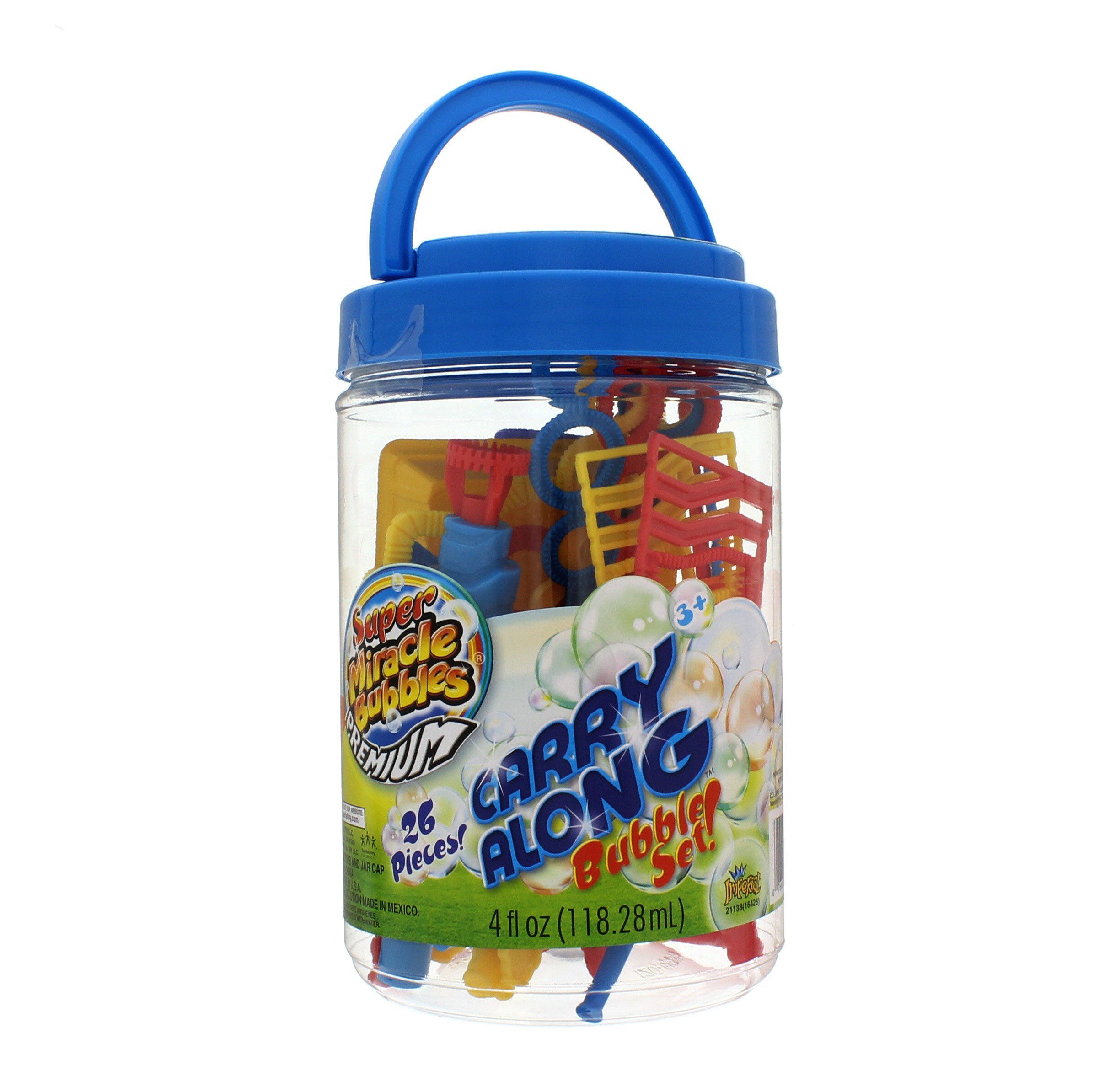 Imperial Toy Super Miracle Bubbles Carry Along Bubble Set, Colors May Vary - Shop Bubbles at H-E-B