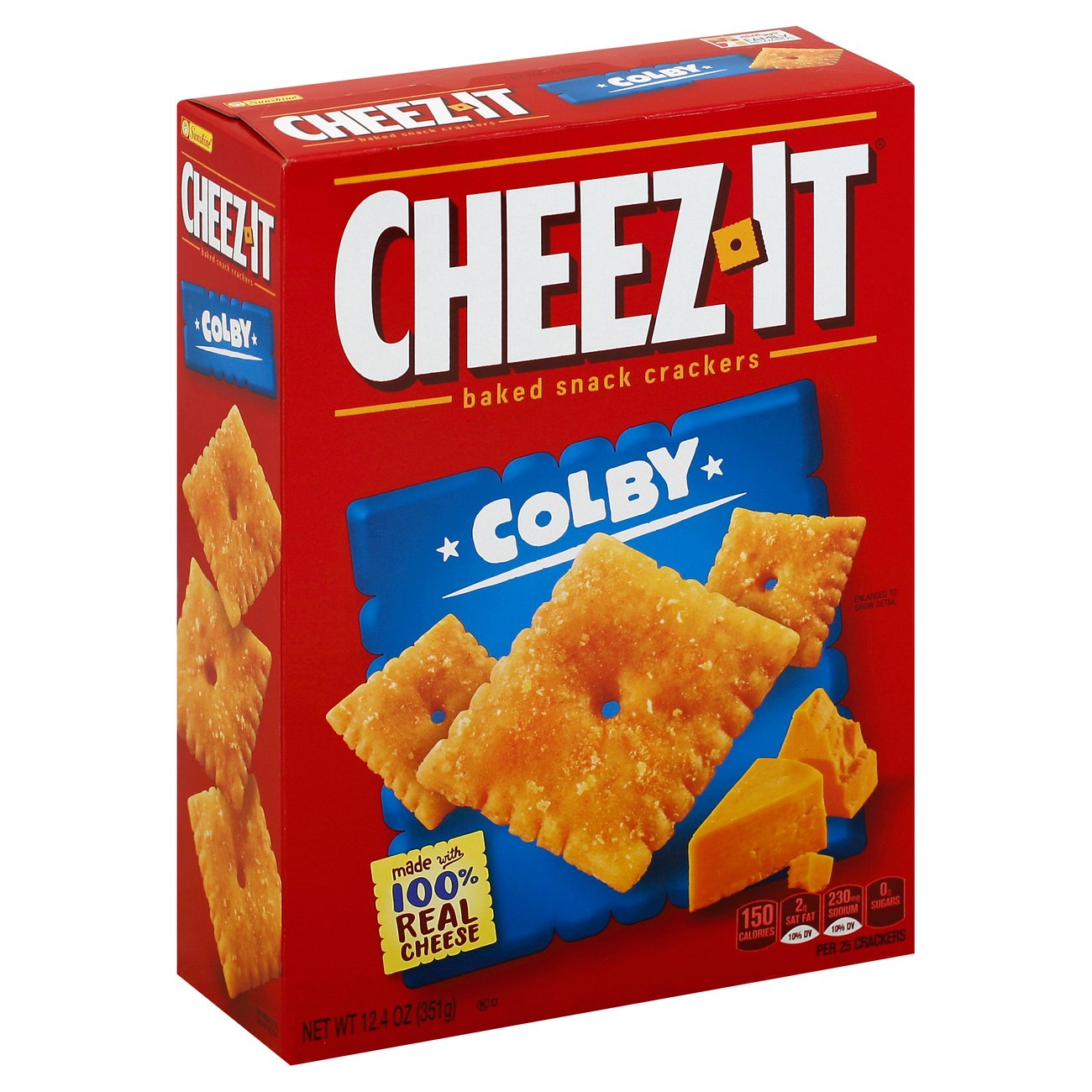 Cheez-It Colby Baked Snack Crackers - Shop Crackers & breadsticks at H-E-B