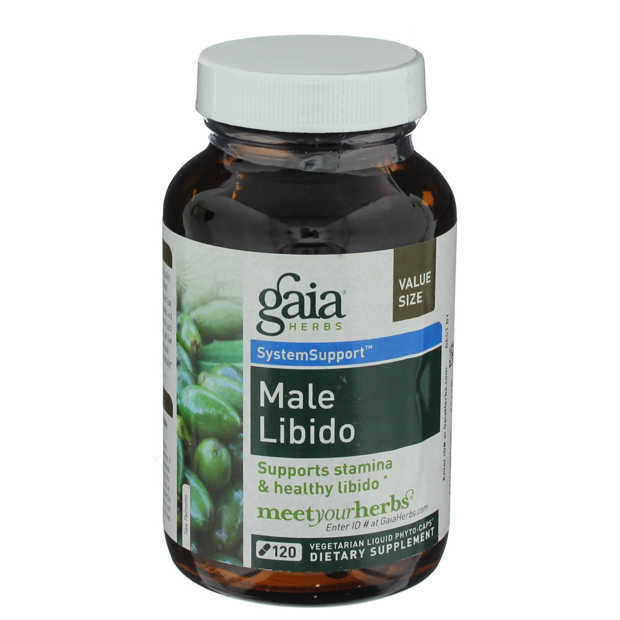 Gaia Herbs SystemSupport Male Libido Liquid Phyto-Caps - Shop Herbs ...