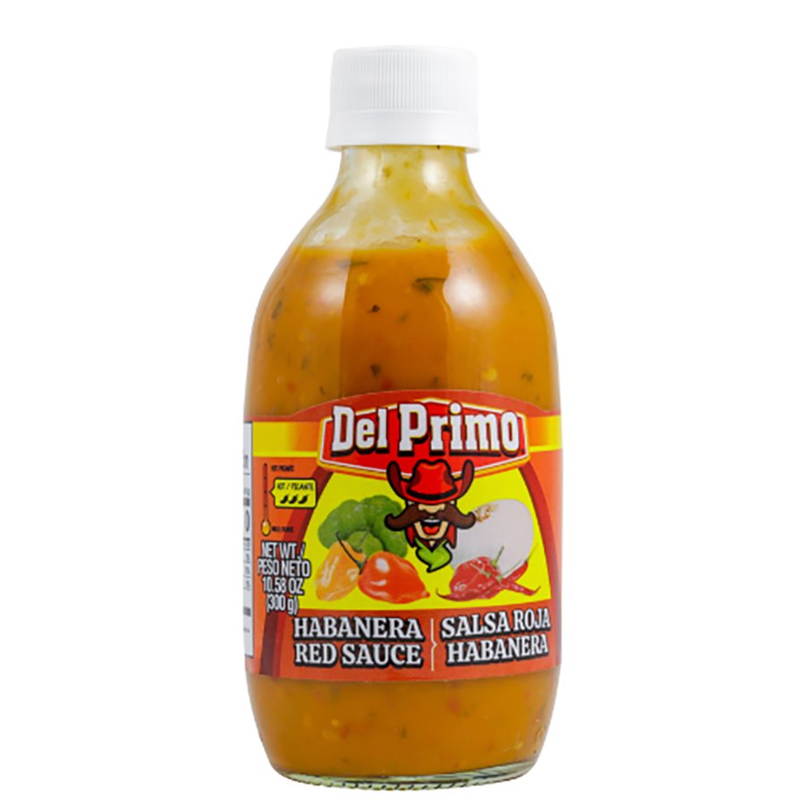 Del Primo Salsa Habanera Roja Red Sauce - Shop Hot sauce at H-E-B