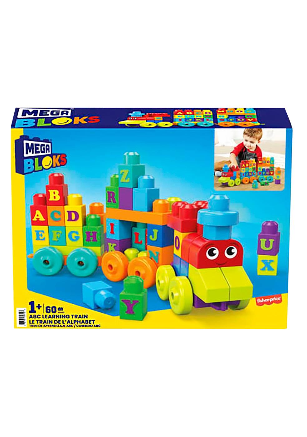 MEGA BLOKS ABC Learning Train Building Set - Shop Lego & building ...