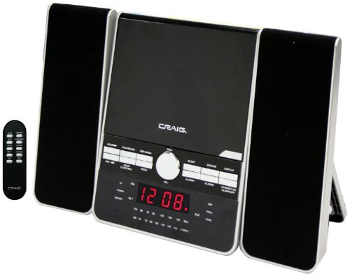 Craig Electronics Shelf System With Dual Alarm Clock - Shop Speakers at ...