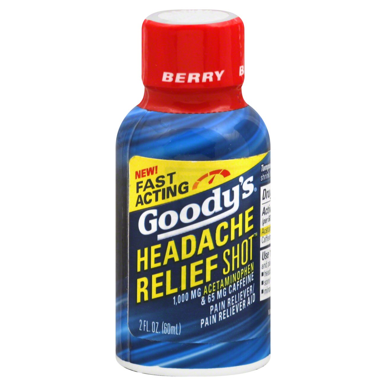 Goodys Fast Acting Headache Relief Shot Berry - Shop Pain relievers at ...