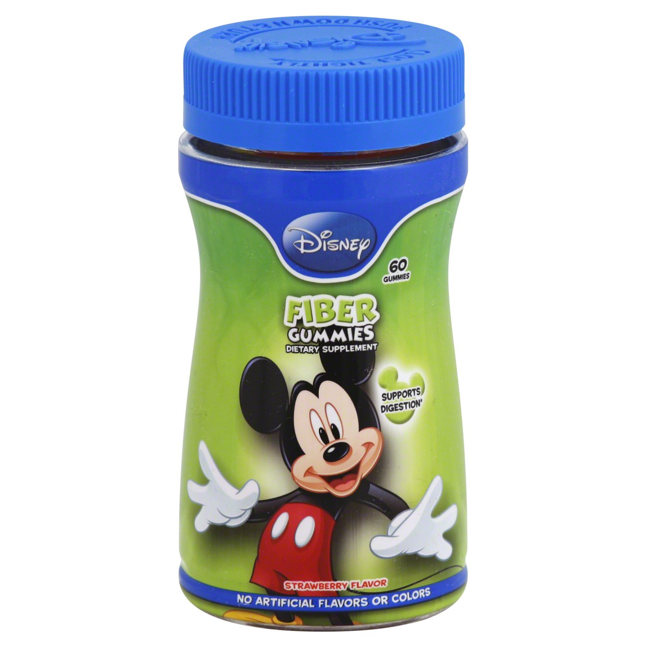 Disney Strawberry Flavor Mickey Mouse Fiber Gummies - Shop Medicines ...