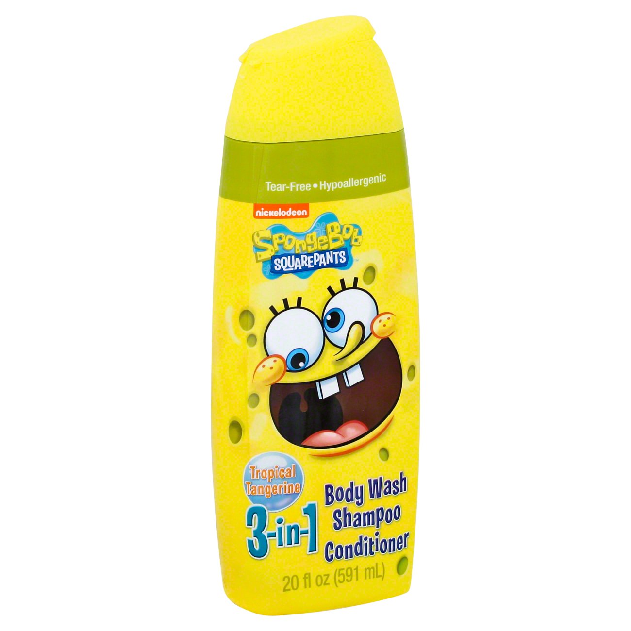 MZB Spongebob 3-in-1 Shower Care - Shop Health & Skin Care at H-E-B