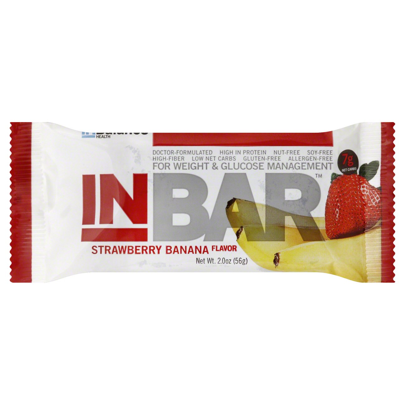 INBar Strawberry Banana Flavor Snack Bar - Shop Granola & snack bars at ...