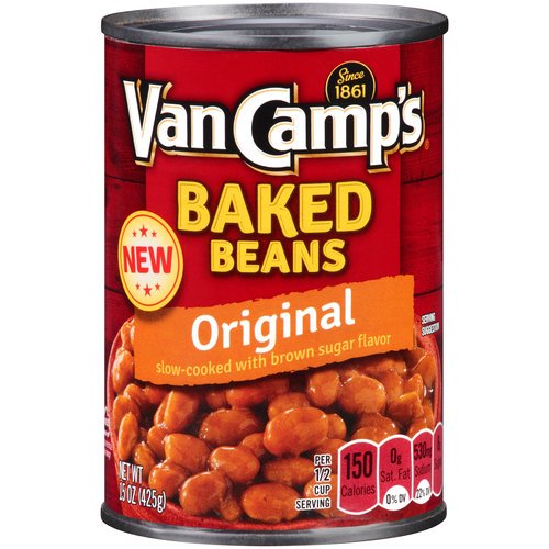 Van Camp's Original Baked Beans - Shop Canned & Dried Food at H-E-B