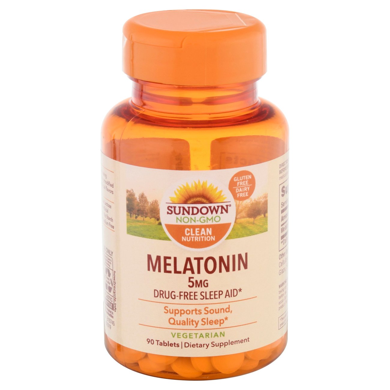 Sundown Melatonin 5 mg Tablets - Shop Diet & fitness at H-E-B