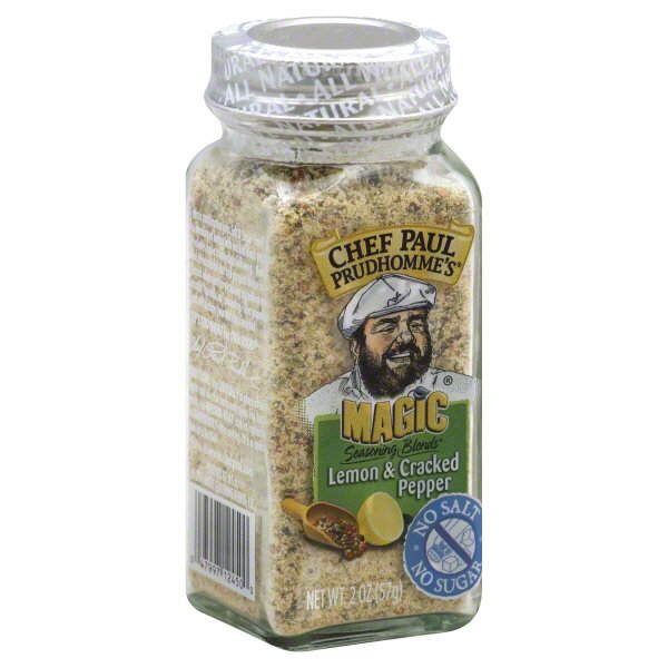 Chef Paul Prudhomme's Lemon and Cracked Pepper Magic Seasoning Blend ...