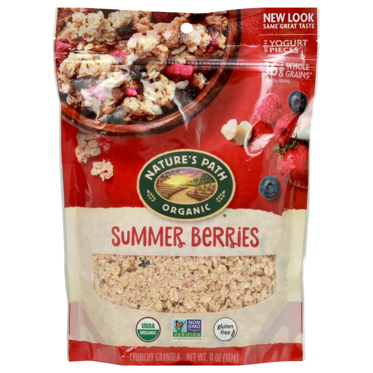 Nature's Path Organic Summer Berries Granola - Shop Cereal at H-E-B