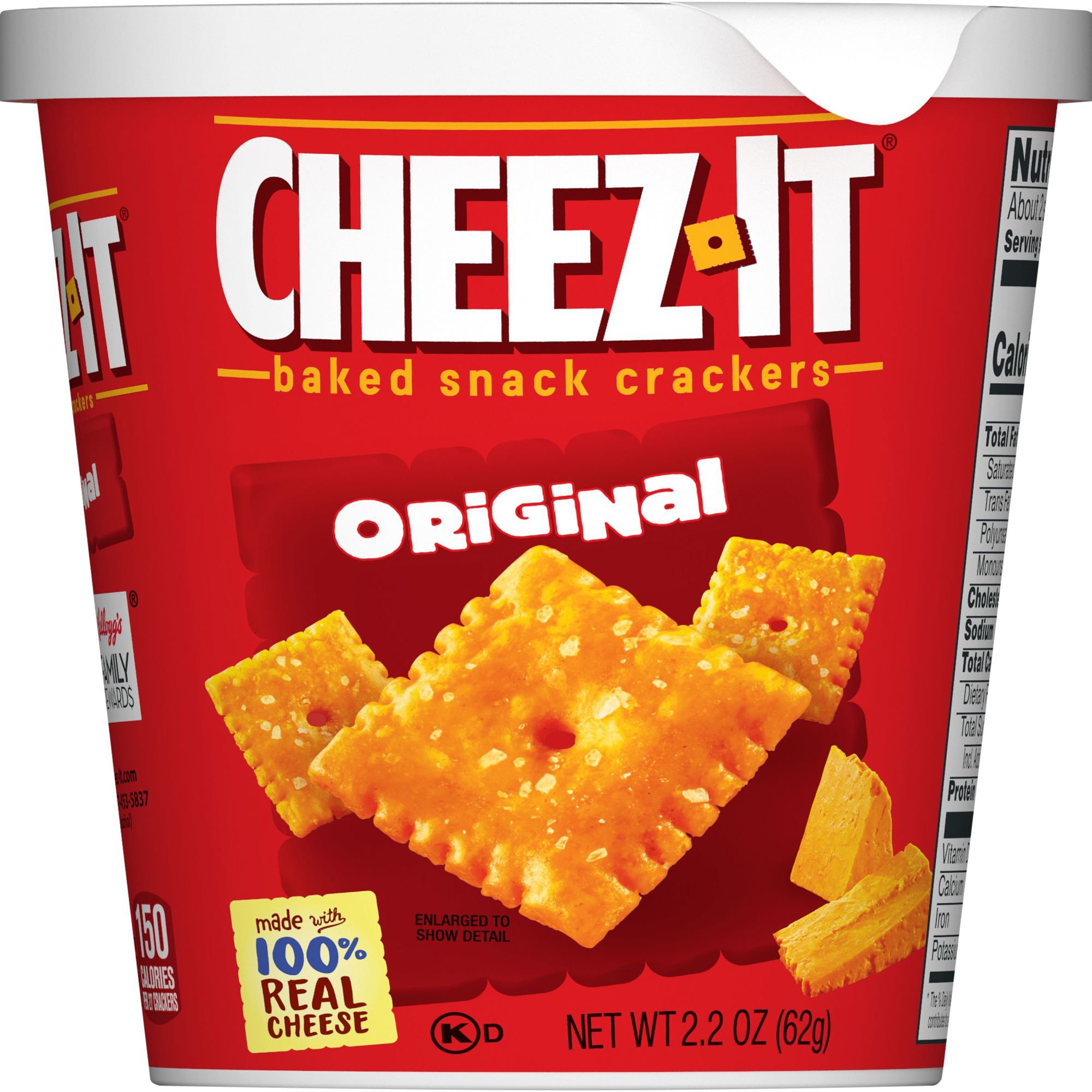 Cheez-It Original Cheese Crackers - Shop Crackers & breadsticks at H-E-B