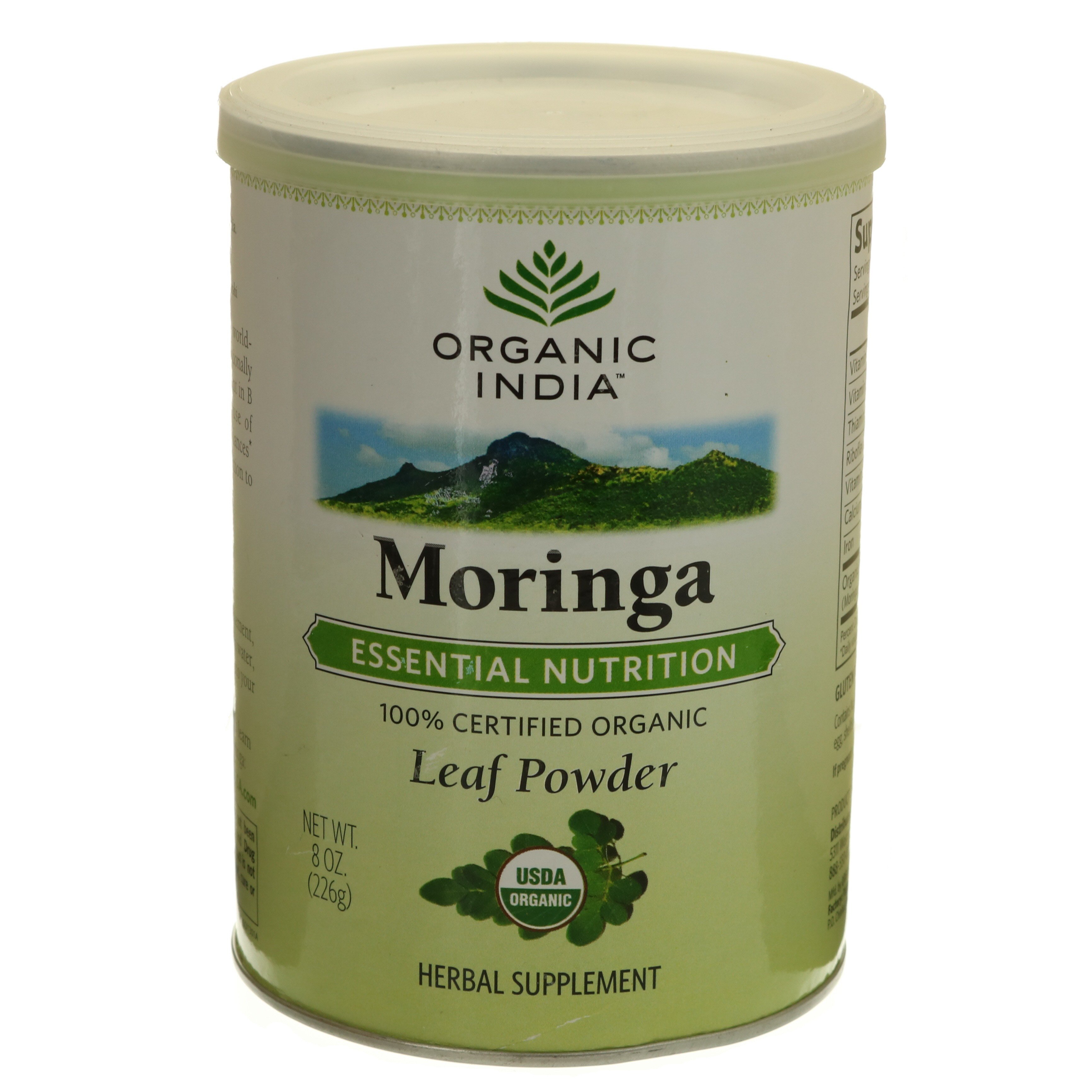 Organic India Moringa Essential Nutrition Leaf Powder - Shop Herbs ...