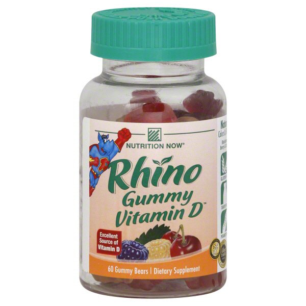 Nutrition Now Rhino Gummy Vitamin D Shop Vitamins A Z At H E B