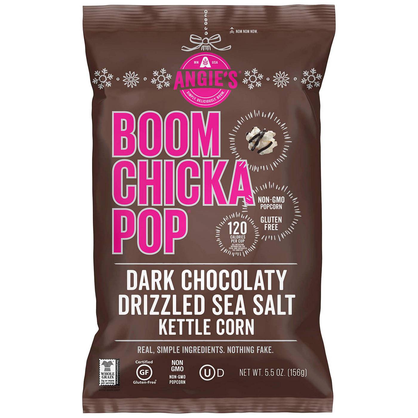 Boomchickapop Dark Chocolaty Drizzled Sea Salt Kettle Corn Shop