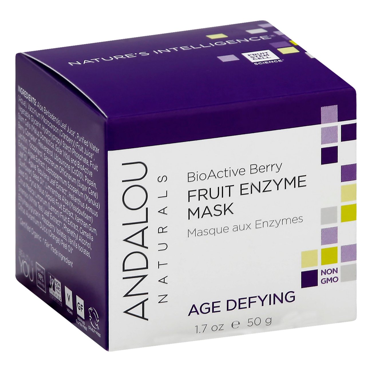 Andalou Naturals Age-Defying BioActive Berry Enzyme Mask - Shop Facial ...