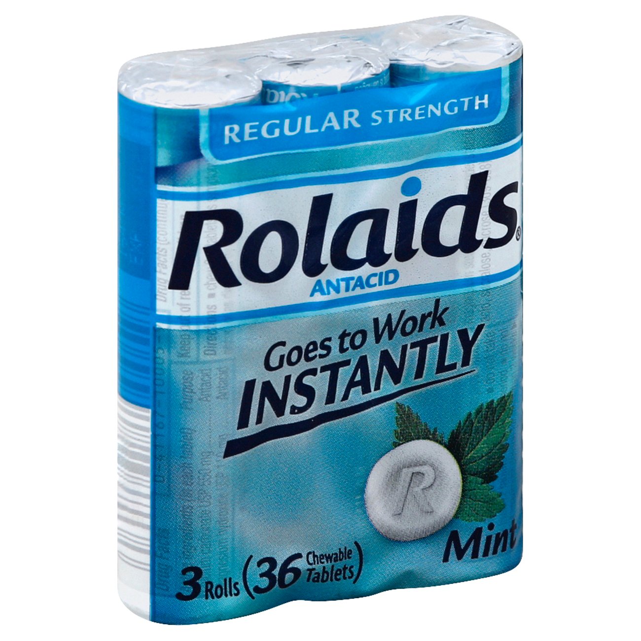 Rolaids Regular Strength Antacid Mint Chewable Tablets - Shop Digestion ...